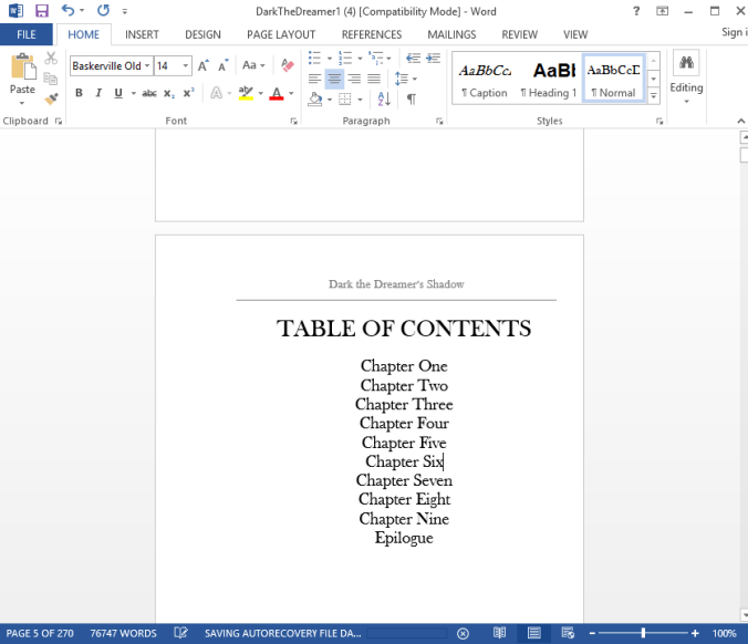 How to Make a Linked Table of Contents for Kindle eBooks – Jennifer ...