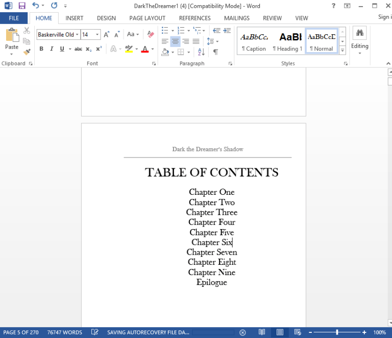 How to Make a Linked Table of Contents for Kindle eBooks – Jennifer ...